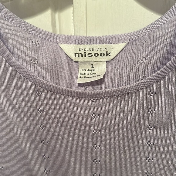 Misook | Skirts | Misook Lavender Purple Two Piece Set Skirt And Top ...